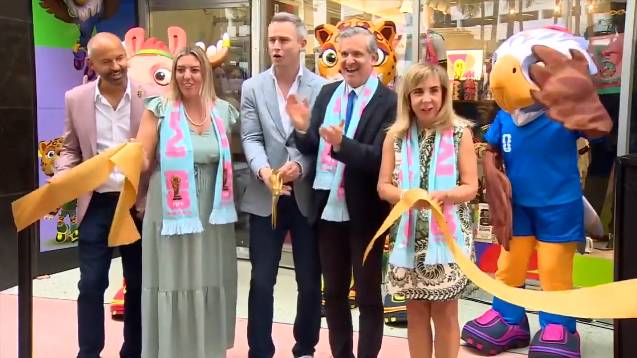 Official FIFA World Cup store opens up in Miami Beach, brings crowds of ...
